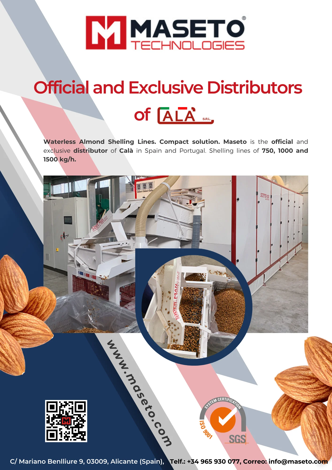 Maseto Official and Exclusive Distributors of Calà